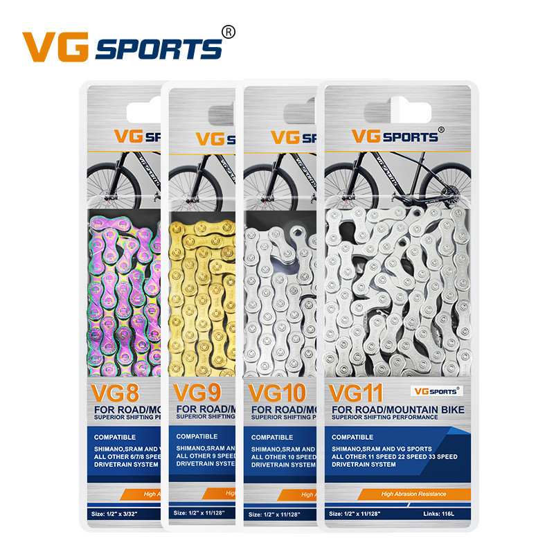 【SPOT GOODS】VG Sports Bicycle Chain - 8/9/10 Speed, Silver, Gold ...