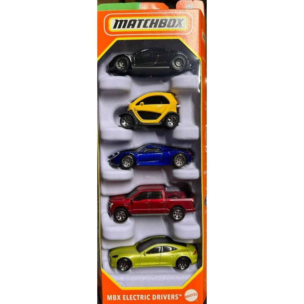 Matchbox - MBX Electric Drivers - 5 Car Set | Shopee Philippines