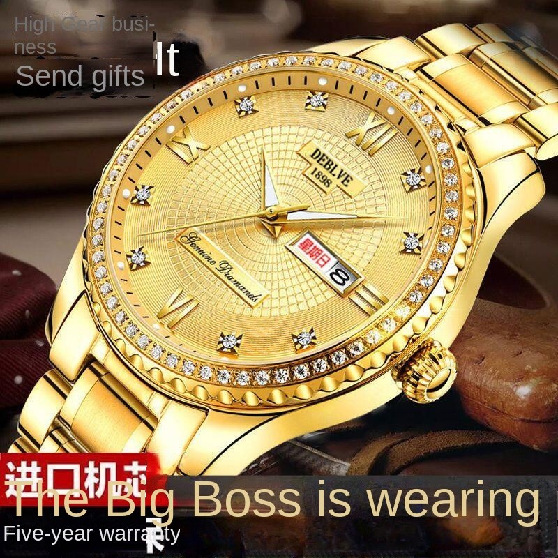 2024 New Mechanical High end Calendar Waterproof Night Glow Business ...