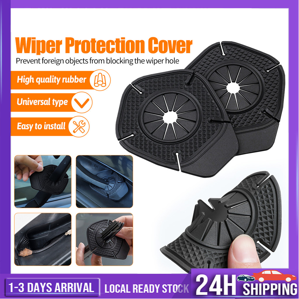 Universal Car Wiper Cover Silicone Windshield Wipers Bottom Pads ...