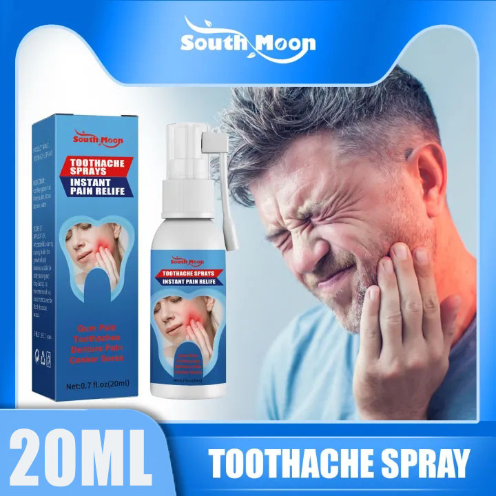Toothache Spray Fast Pain Relief for adults & kids Periodontitis Tooth ...