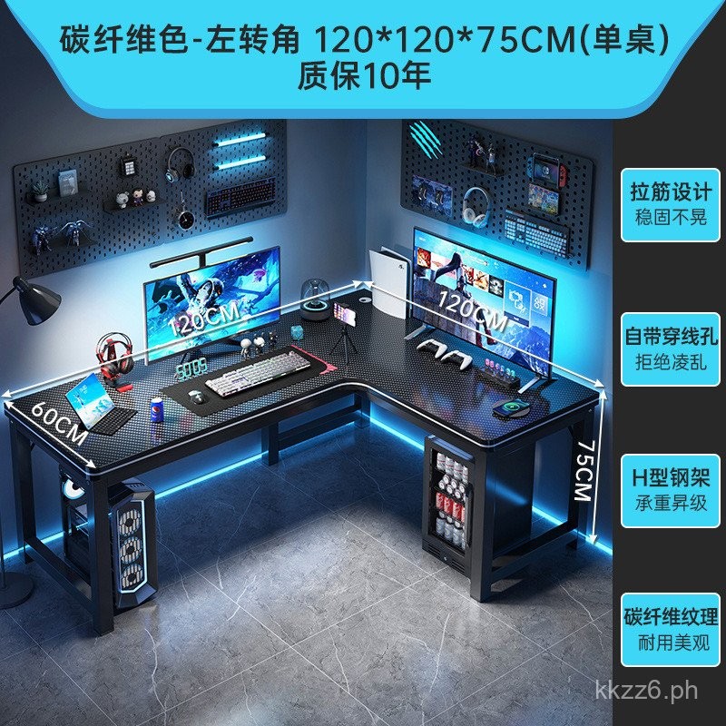 Corner Game Tables Computer Desk Desktop Home Double Desk Desk ...