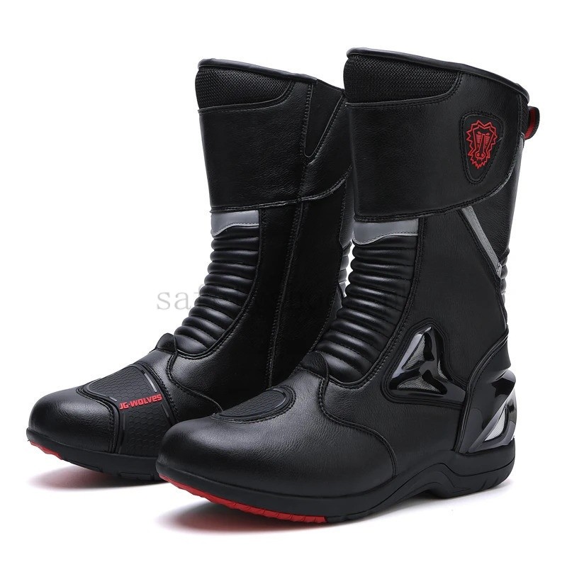 motorcycle shoes Professional training motorcycle shoes High top riding ...
