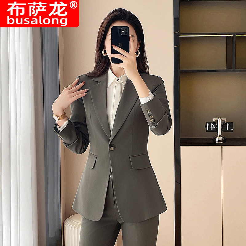 2024 Suit Suit Female Temperament Business Casual Commuter Formal Wear Manager High-End ...