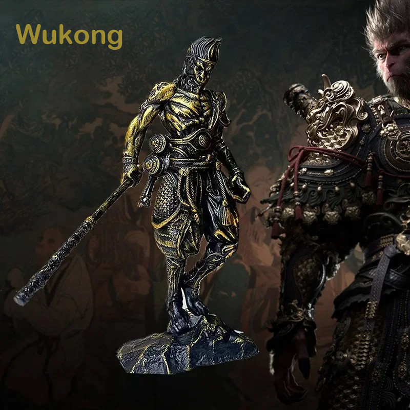 Black Myth Wukong Sun Wukong Figure Model Fighting Monkey King Figure ...