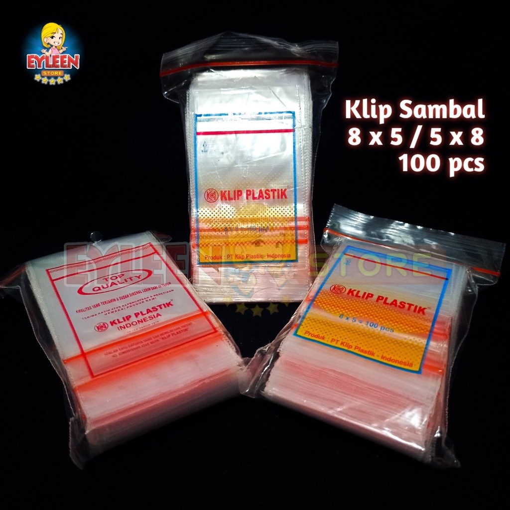 Plastic CLIPS 5x8 contains 100 pcs | Shopee Philippines
