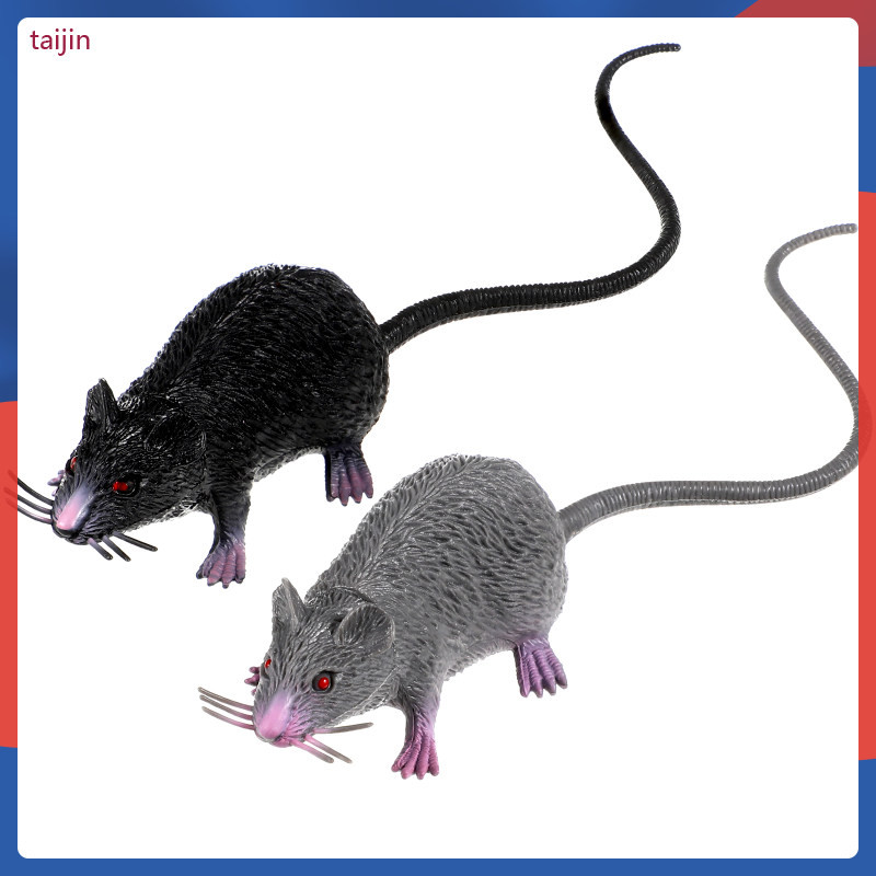 Simulation Mouse Toy Cat Toys Rat Traps Fake Rats Figures Halloween ...
