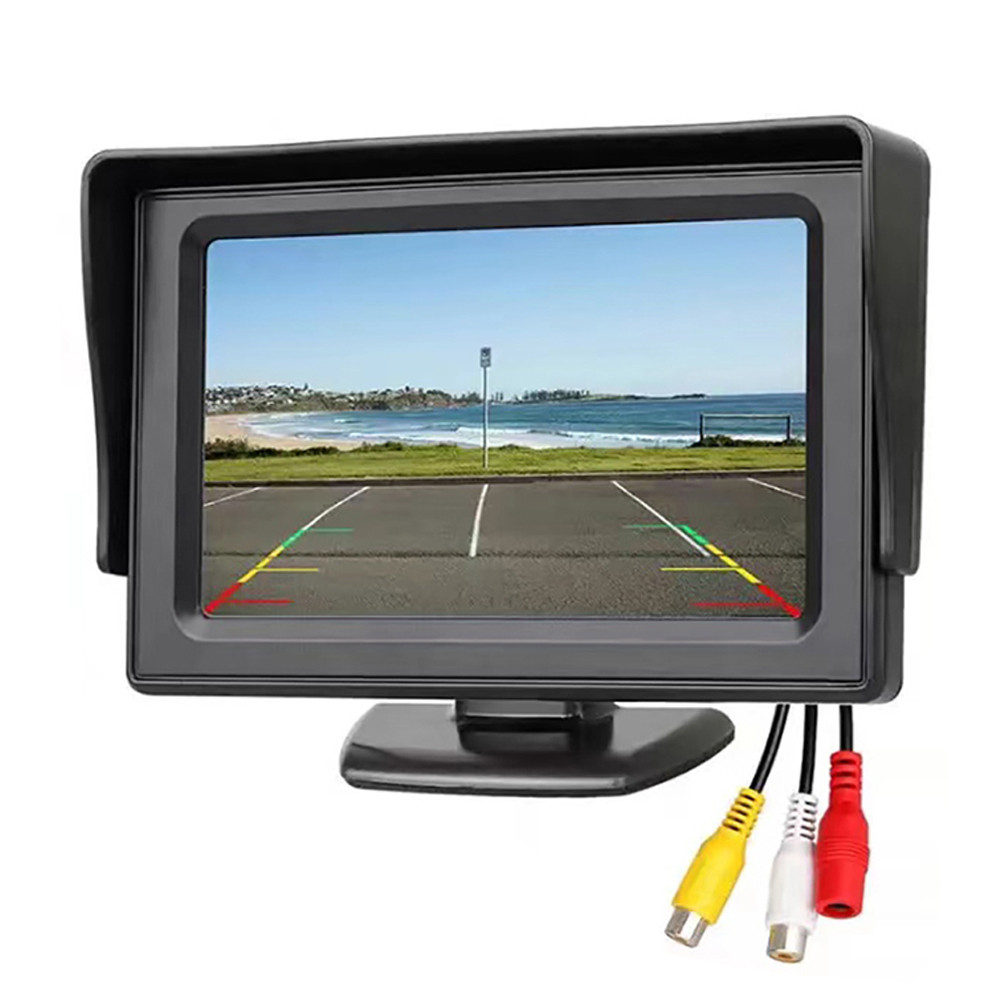 4.3 Inch Screen HD Car Monitor with 2 Way AV Input for Rear View ...