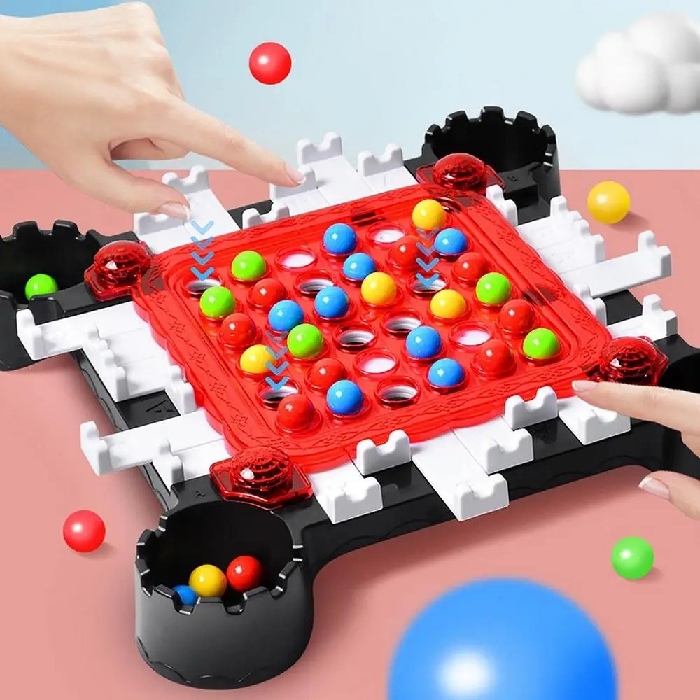 Fun Colorful Beads Board Game,Kids Educational Toy Strategy Logical ...