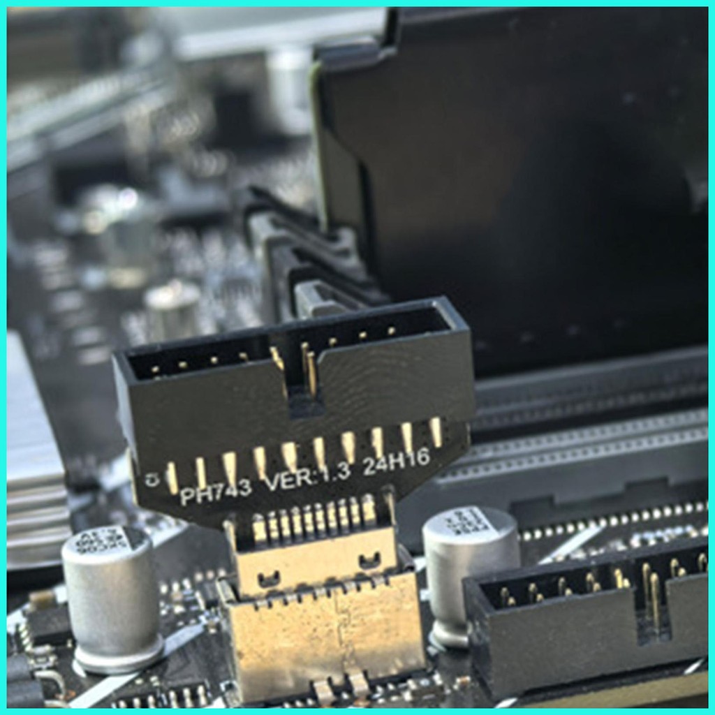 Motherboard Header Extension 19Pin USB 3.2 Motherboard Header Desktop ...