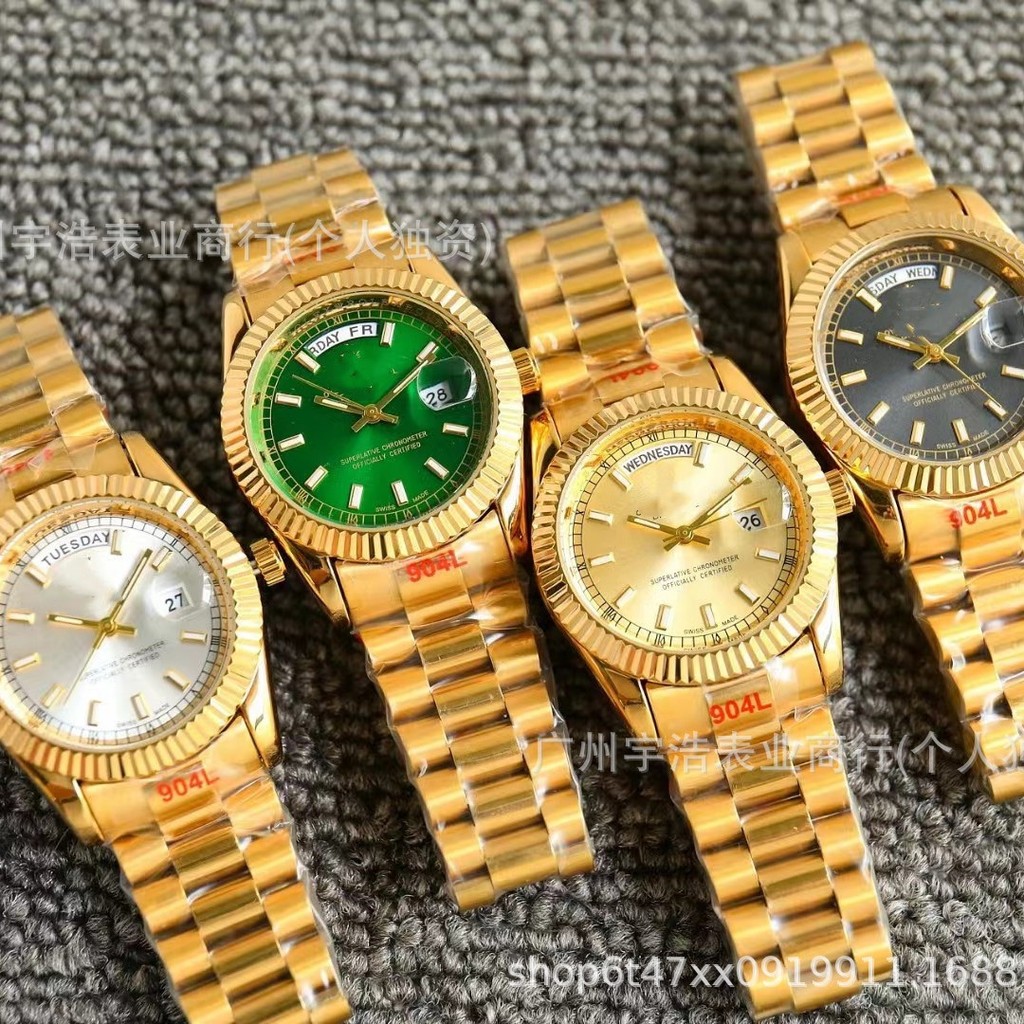 2024 Fashion Sports Lao Jia Men's Three-Pin Double Calendar Quartz Log ...