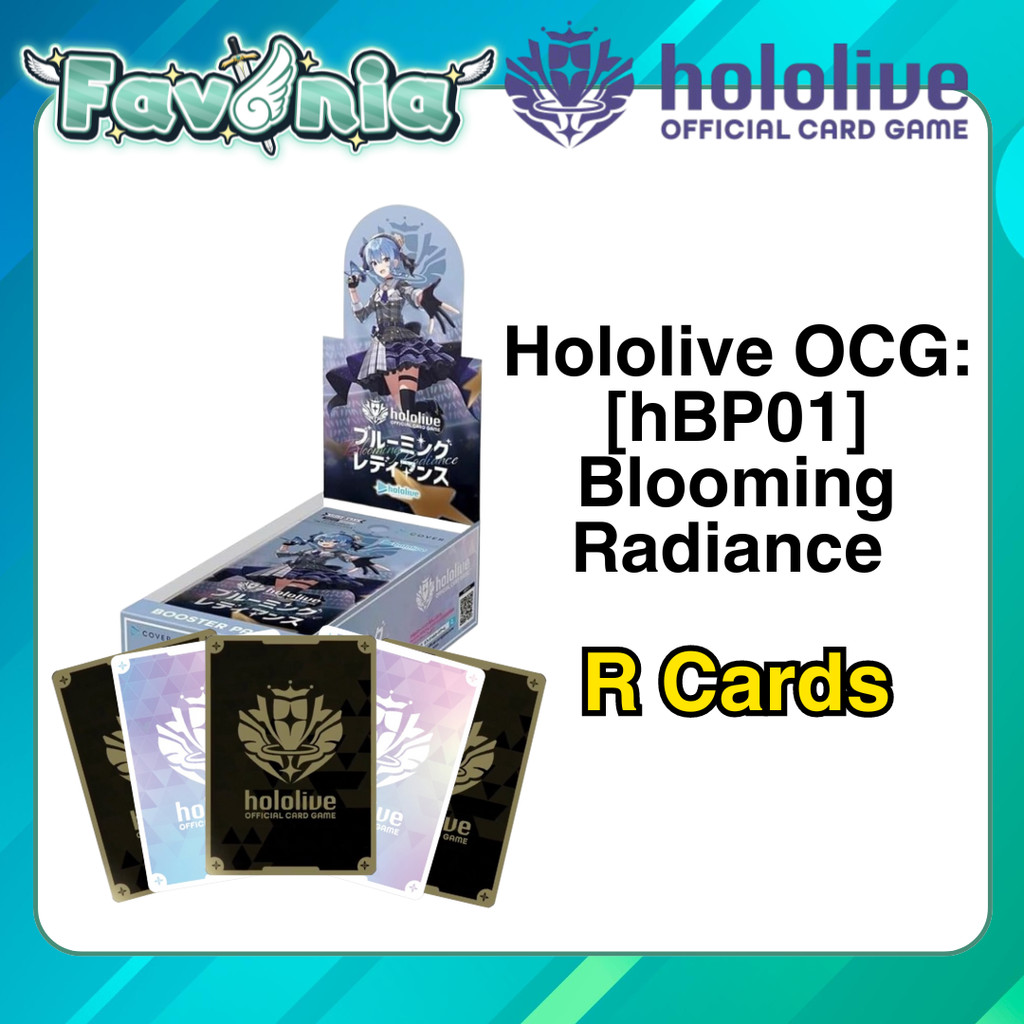 Hololive OCG hBP01 R cards Blooming Radiance Singles hOCG | Shopee Philippines