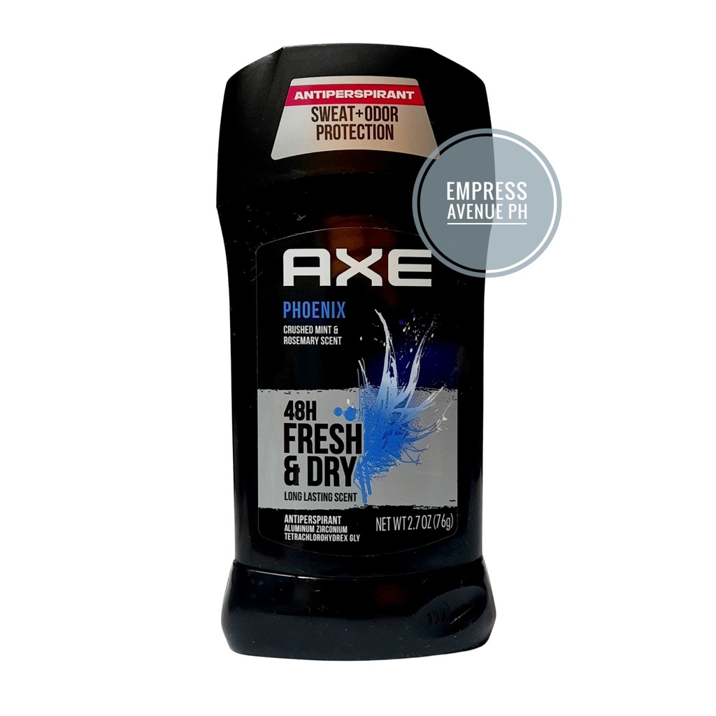 AXE Phoenix Antiperspirant Deodorant, Mint & Rosemary 48H Anti Sweat & High Definition Scent 76g ...