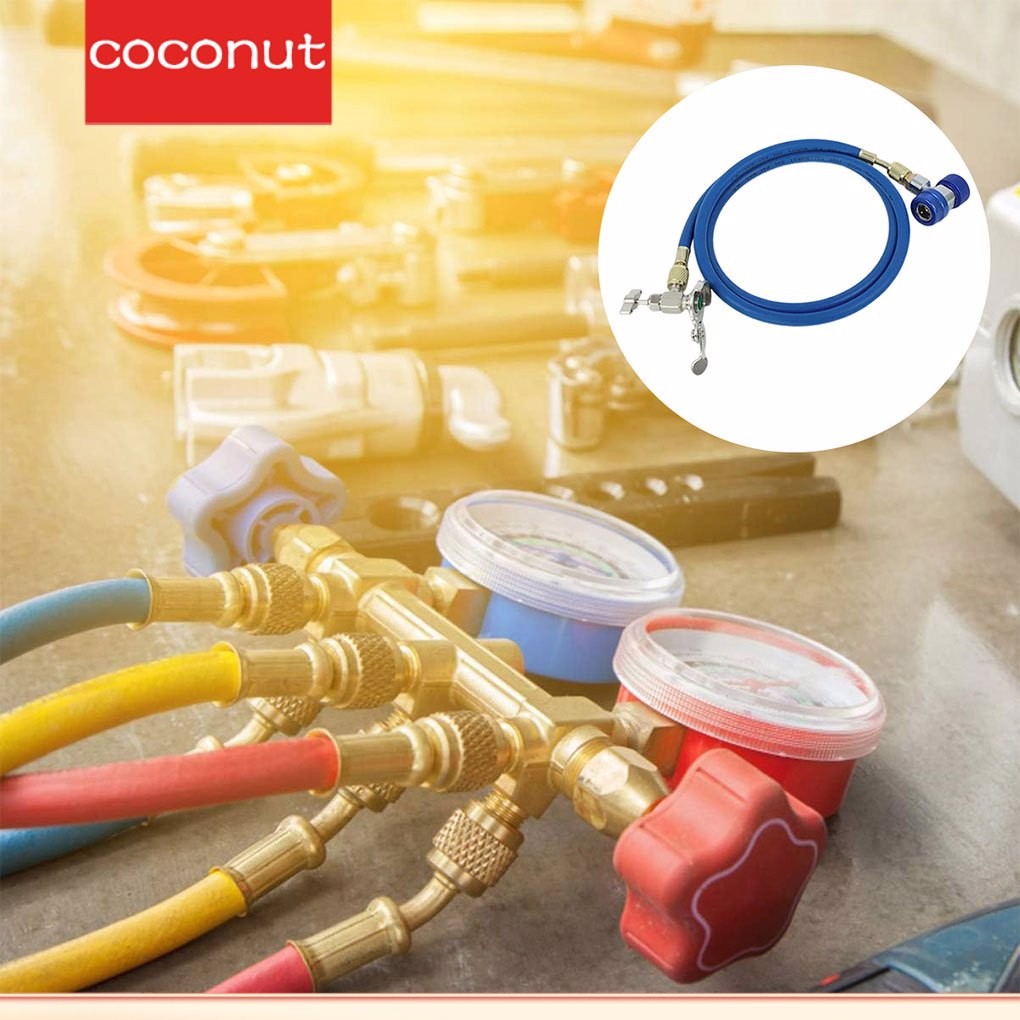 【Coco】1/2/3 Air Conditioning Tool Refrigerant Recharging Hose ...