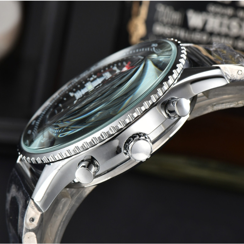 Omega Multi-Function Pointer Chronograph Men's Business Watch Genuine ...