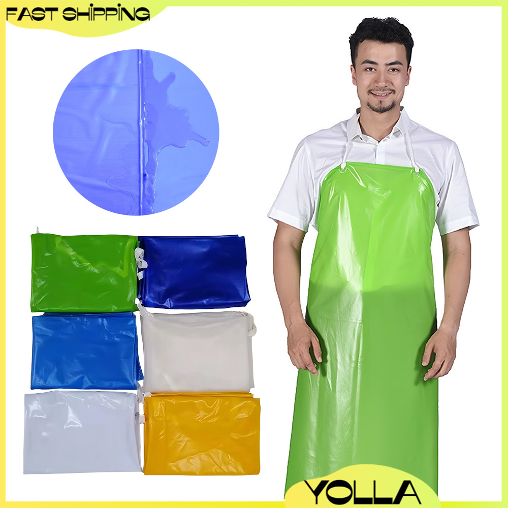 PVC Apron Waterproof for Water Station Industrial Apron Oil-proof Acid ...