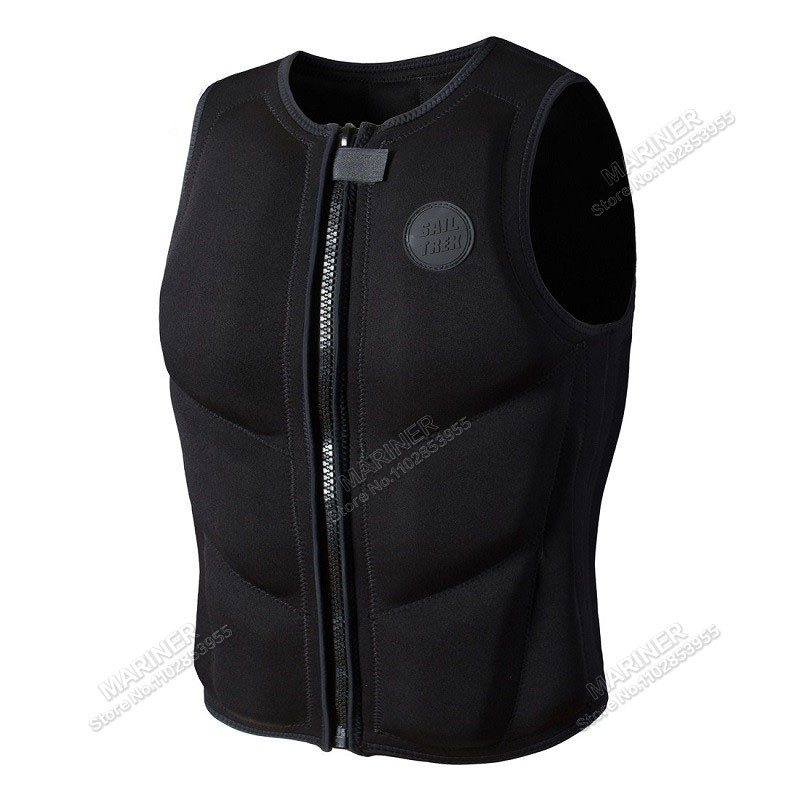 [Legend3] SURF Impact Vest Neoprene Life Jacket Wakesurf Comp Vest Wake ...