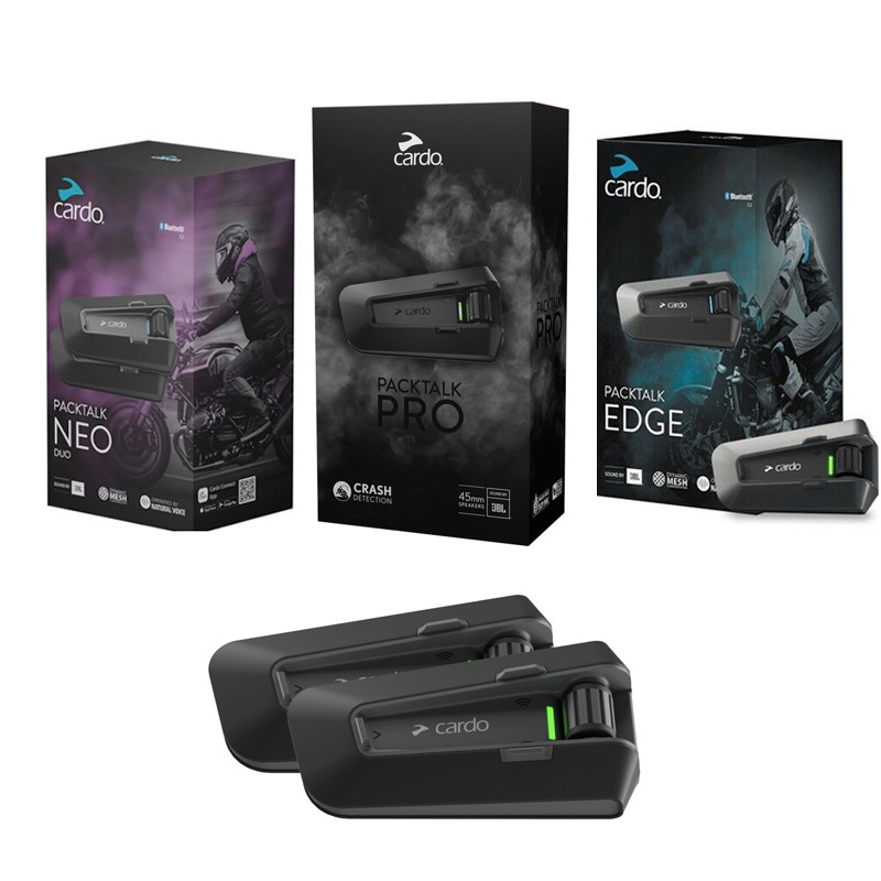 CARDO HEADSET PACKTALK EDGE, NEO, PRO BLACK | Shopee Philippines