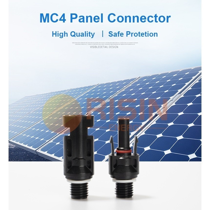 MC4 Photovoltaic Panel Mount Solar Panel Junction Box DC Connector ...