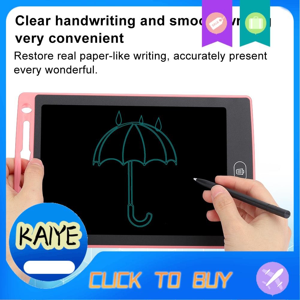 Kaiye 8.5in LCD Writing Pad Children Smart Graffiti Drawing Board ...
