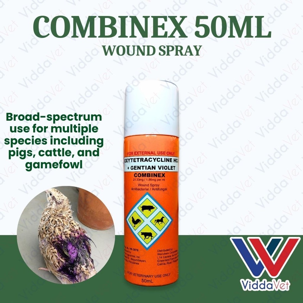 Combinex wound spray 50ml for all animal types and Healthy Joints and ...
