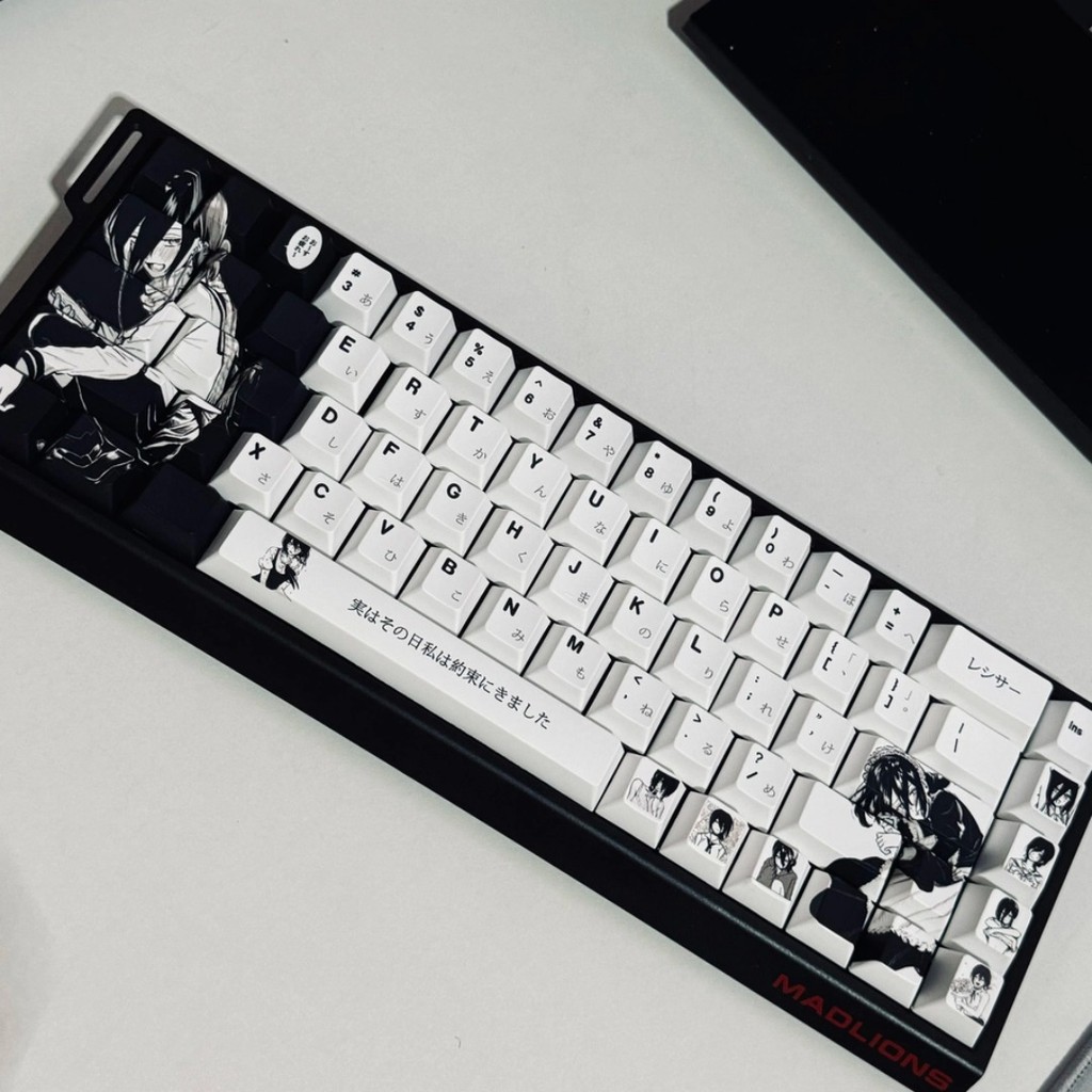 Chainsaw Man Reze Keycap Cherry Profile 100 Keys PBT Five-sided Dye ...