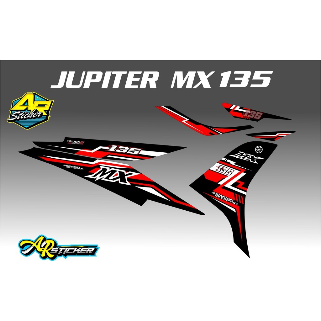 Striping jupiter mx 135 Striping mx New Sticker jupiter mx Stripping ...