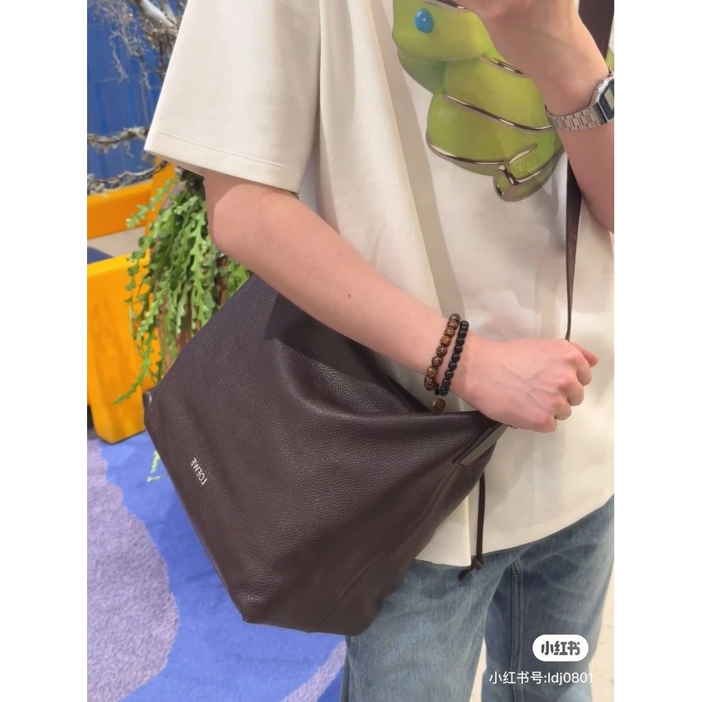 LOEWE LOEWE Men's Bag Calfskin Messenger Bag Shoulder Bag Computer Bag ...