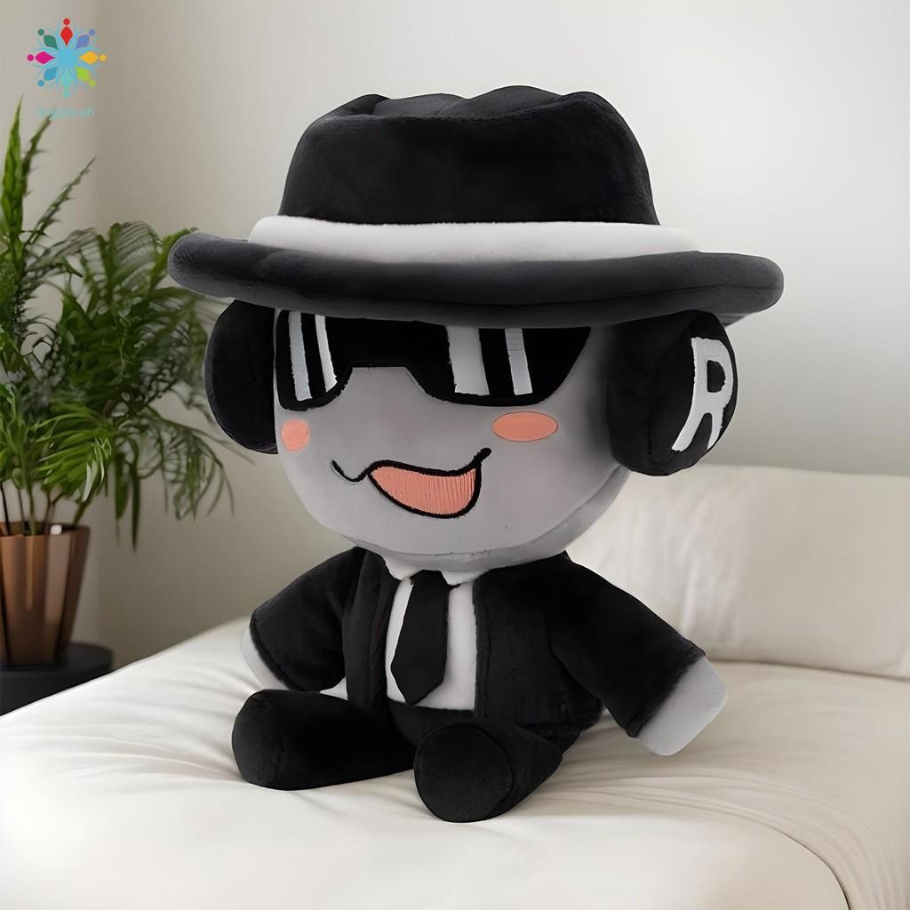 Chance Forsaken Black Suit Plush Doll - Mafioso Cartoon Dreamgame Soft ...