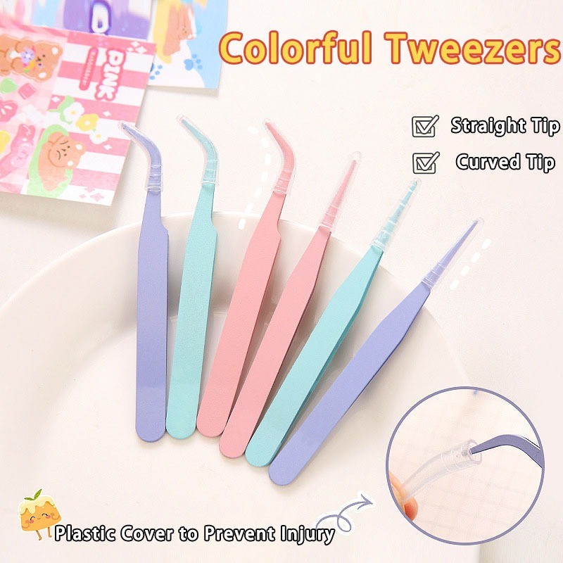 2-in-1 DIY Tweezer Tool & Sticker Application Kit | Shopee Philippines