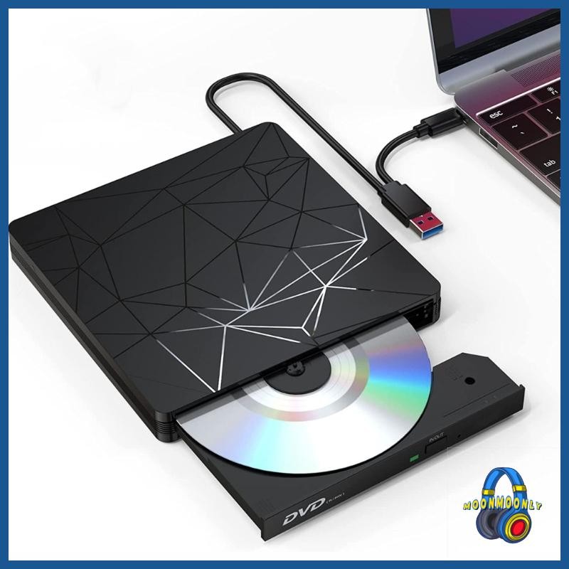 Moon USB 3 0 Type C External Disc Drive Reader Writer for PC Laptop ...