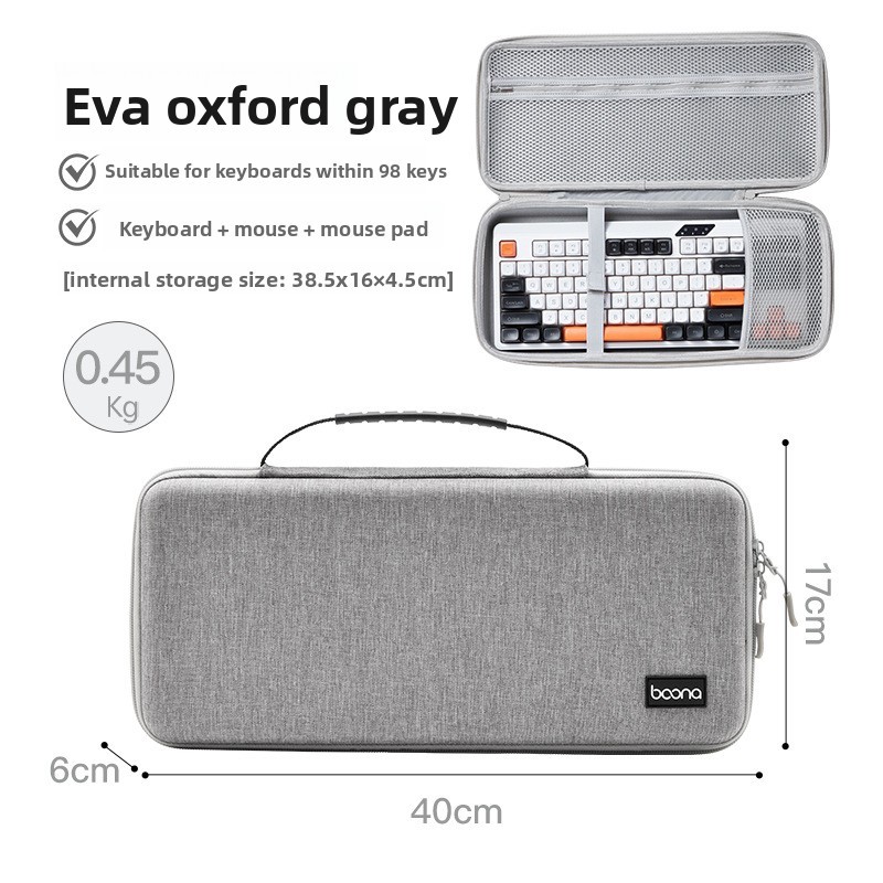 EVA Shockproof Keyboard Case - Military-Grade Protection for Mechanical ...