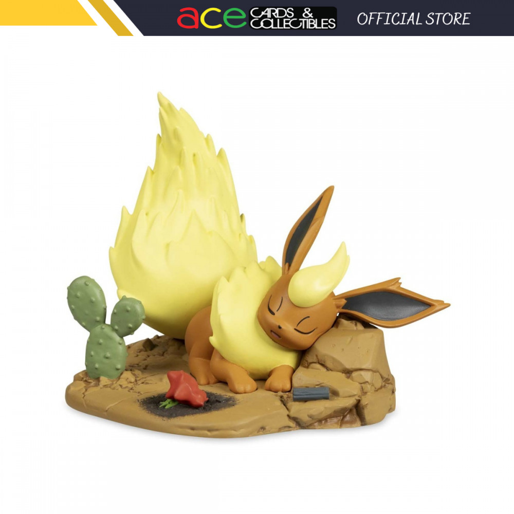 Pokemon Center Satisfied Snooze With Flareon Evolving Personalities ...