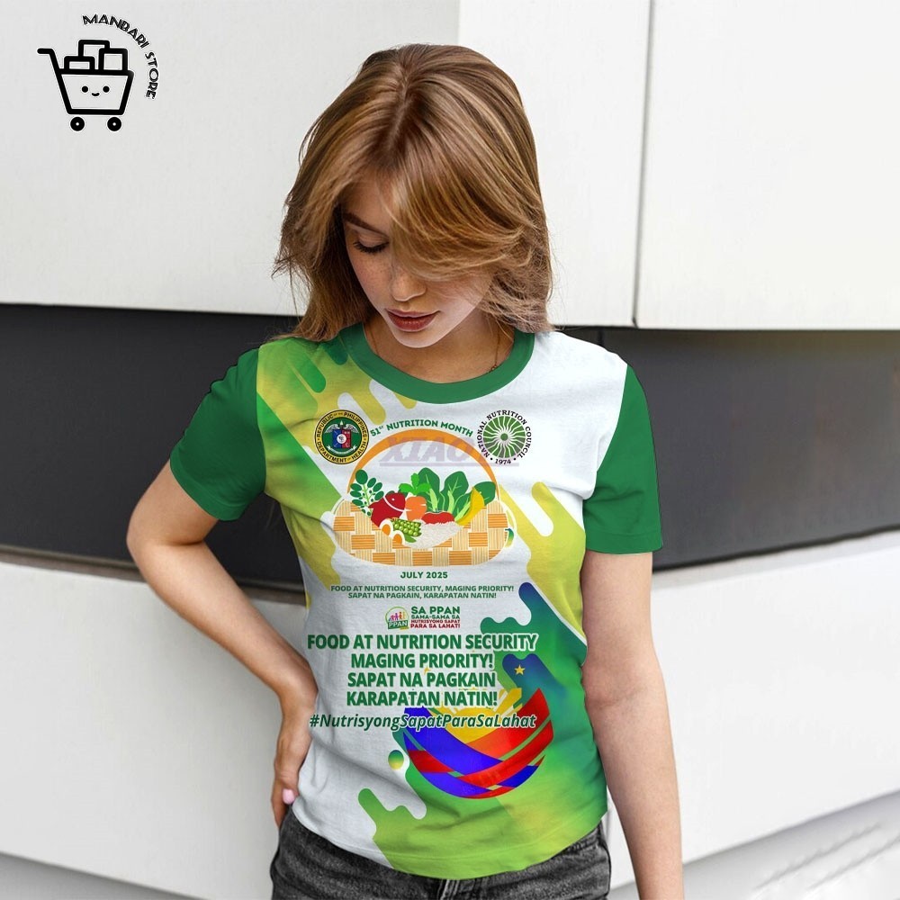 2025 NEW PPAN NUTRITION MONTH Shirt 2025 BHW&BNS Shirt Full Sublimation ...