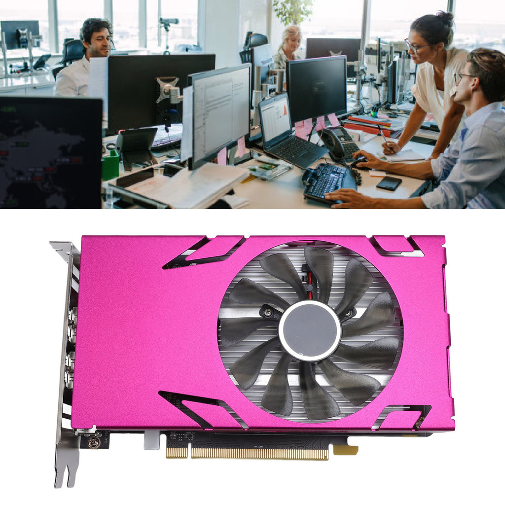 Fun~ 6 Screen Graphics Card Single Slot 800 4500MHz 4GB 128bit GDDR5 ...