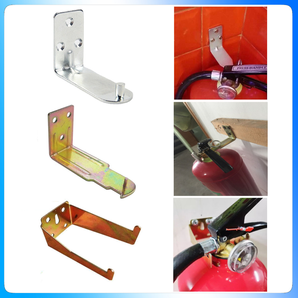 Fire Extinguisher Hook L-shaped Wall Bracket Fire Protection ...