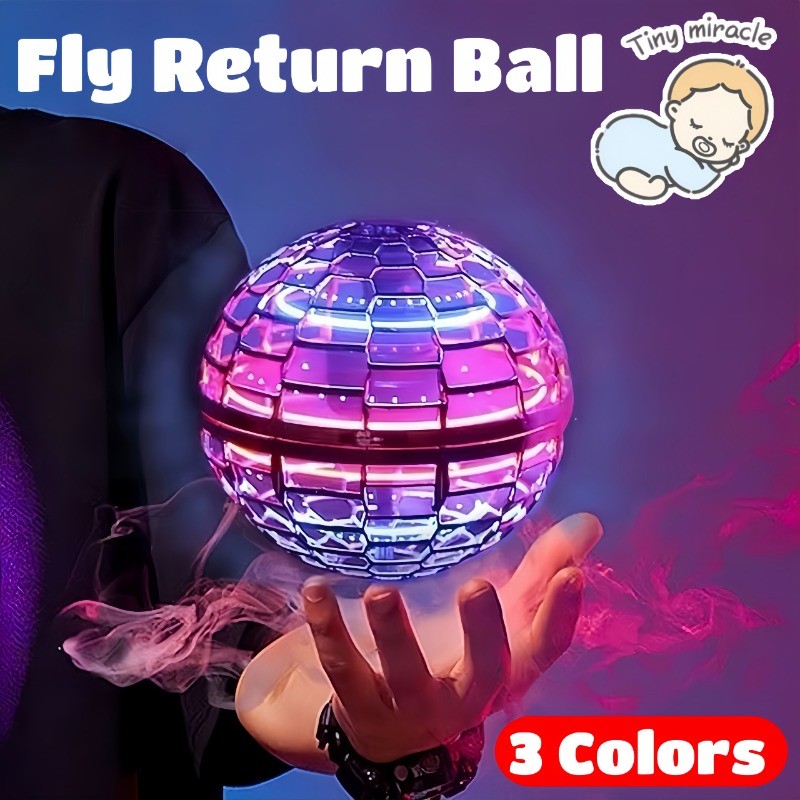 Flynova Pro Flying Ball Rotating Magic Drone Flying Boomerang Balls ...