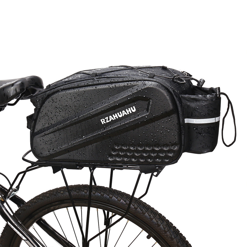 Hard Shell Bicycle Pannier Bag Rear Seat Bag Hanging Storage Tail Bag ...