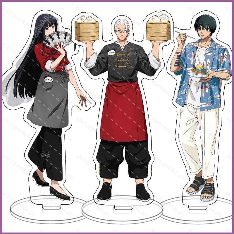 SAKAMOTO DAYS Stand Plates Shin Asakura Acrylic Plate Holder Desktop ...