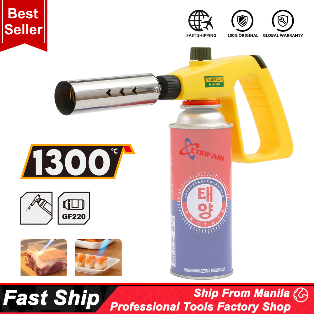 Baking Cooking Hair Removal Gas Blow Flame Torch Gun Bold barrel High ...