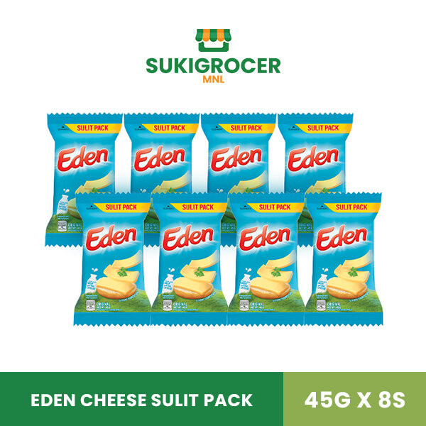 Eden Cheese Sulit Pack 45G x 8's | Shopee Philippines