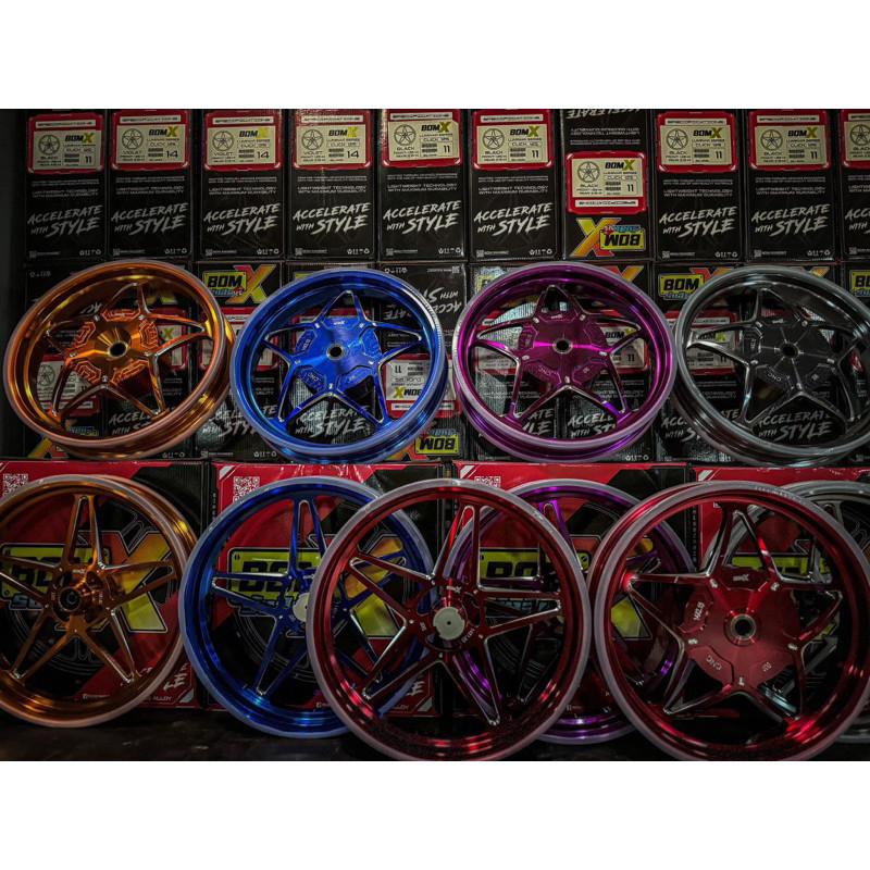 BomX Lynx Star Alloy 5 Spokes | Shopee Philippines