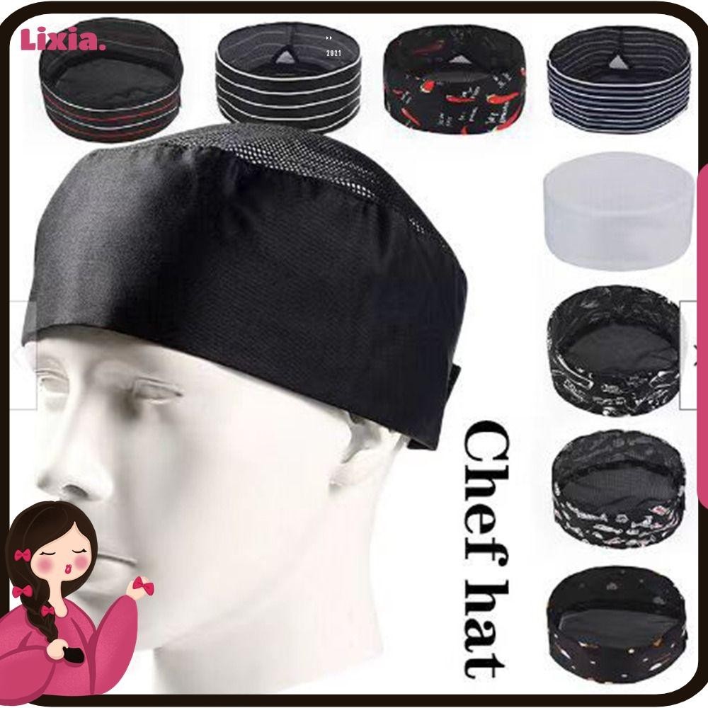 LIXIA Chef Hat, Headwear Restaurant Kitchen Work Hat, Forward Cap Boat ...
