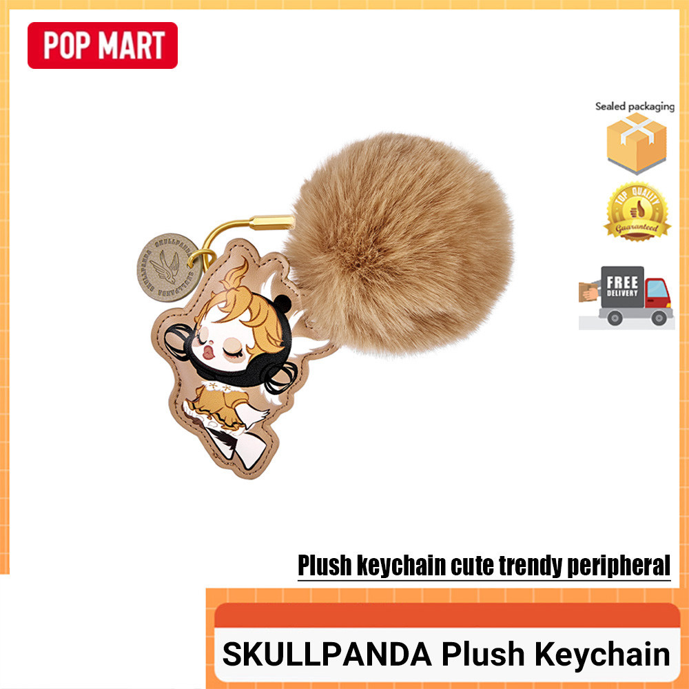Popmart SKULLPANDA Plush Keychain Comic Photo Album Series Plush ...