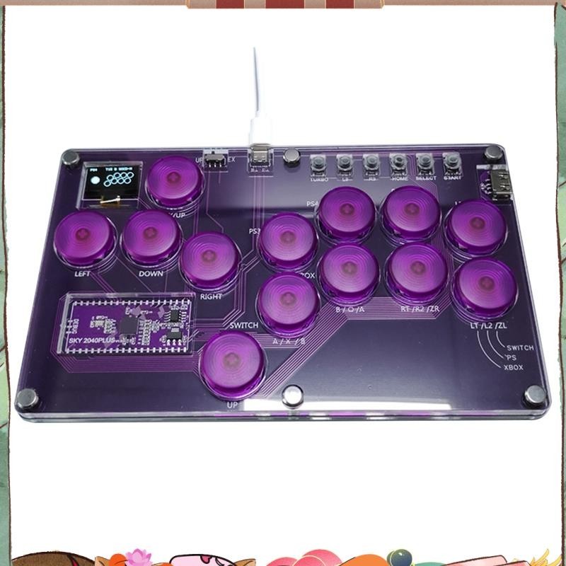 13Key Joystick Hitbox Keyboard Arcade Stick Controller For PS4/PS3 ...