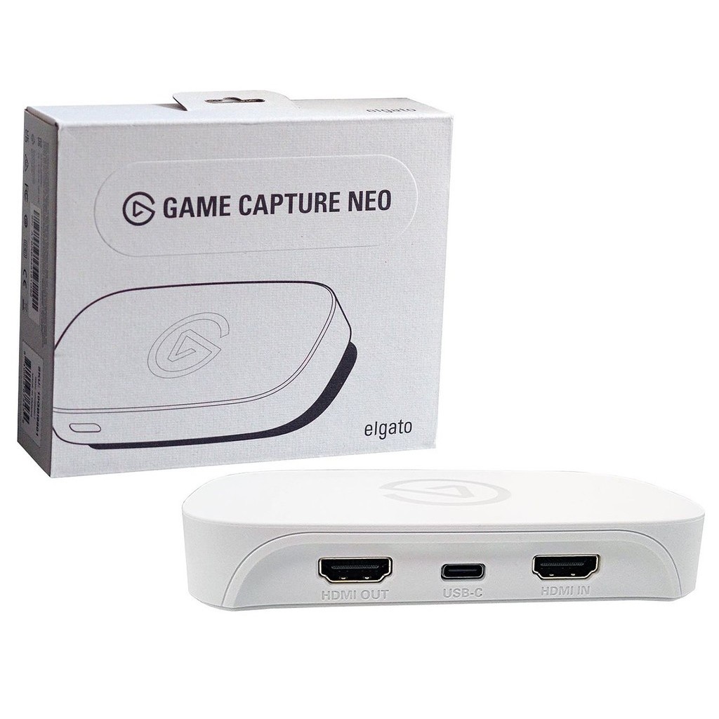 Elgato Game Capture Neo (10GBI9901) USB External Capture Card - HDMI ...