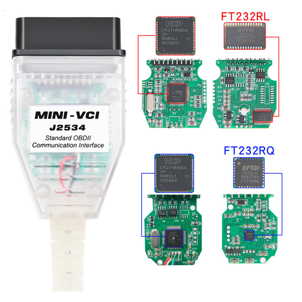 J2534 Mini VCI V18.00.008 FTID Techstream Support Toyota Car | Shopee ...