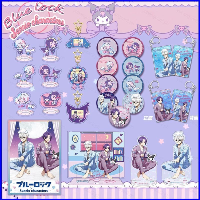 YB2 Blue Lock Sanrio Kuromi Cinnamoroll Nagi Seishiro Mikage Reo stands ...