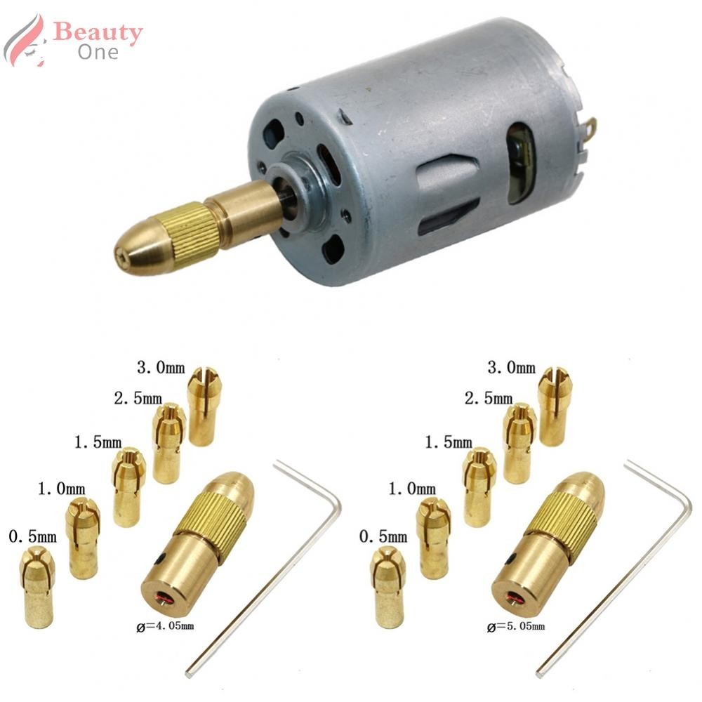 Compact Drill Collet Set for Micro Electronic Drills with Brass Clamps ...