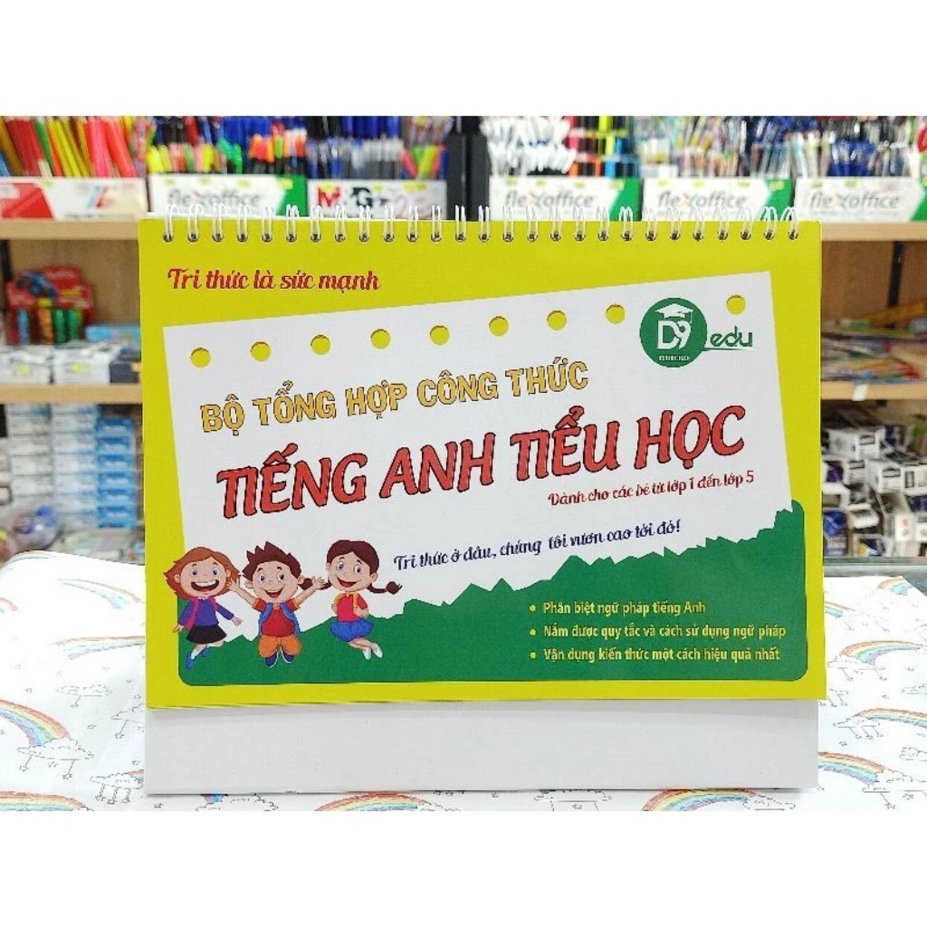 Calendar Set Compilation of Primary School English Formulas with Full ...